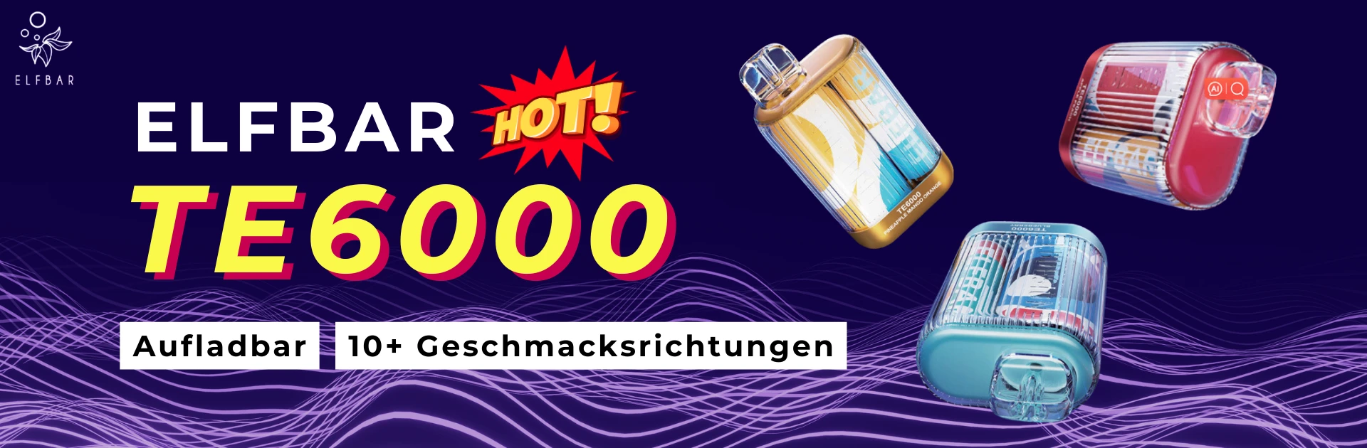 ELFBAR Shop | Kaufen 600 Bis 8000 Puffs Mit Freiem Versand